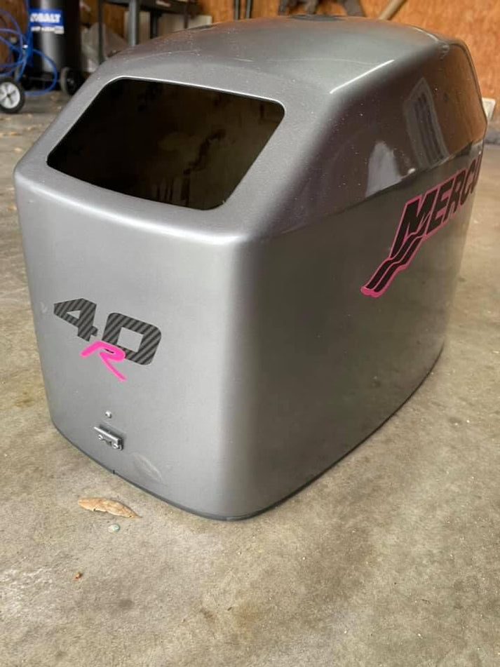 Mercury 40R Decal Set – Circle S Machine